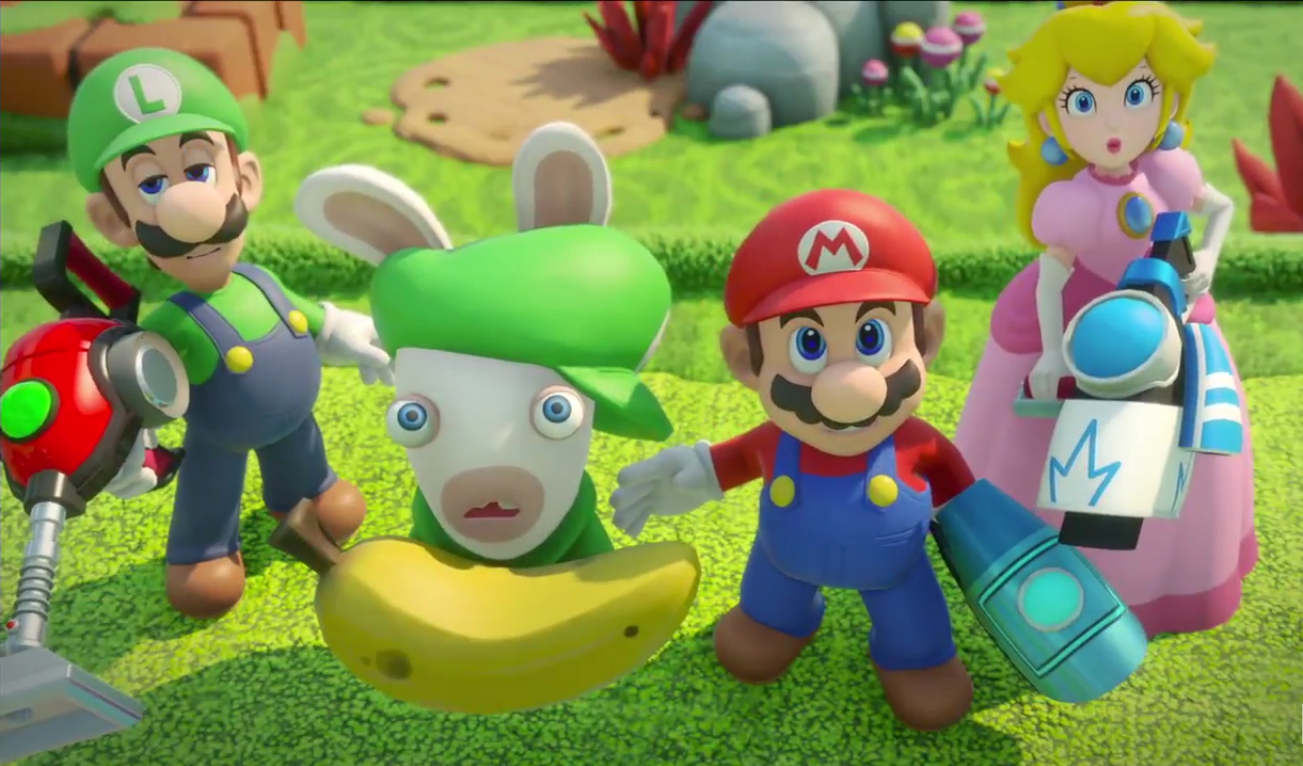 Conoce a Rabbid Luigi en Mario + Rabbids Kingdom Battle