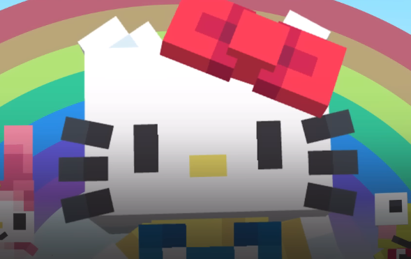 Minecraft incluye ahora el contenido de Hello Kitty y sus amigos