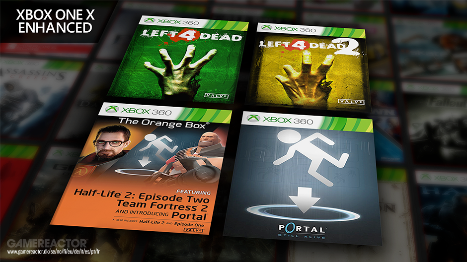 Los clásicos de Valve pasan a mejorados para Xbox One X