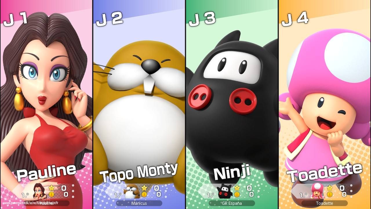 GUÍA Super Mario Party Jamboree: Cómo desbloquear a Pauline y Ninji