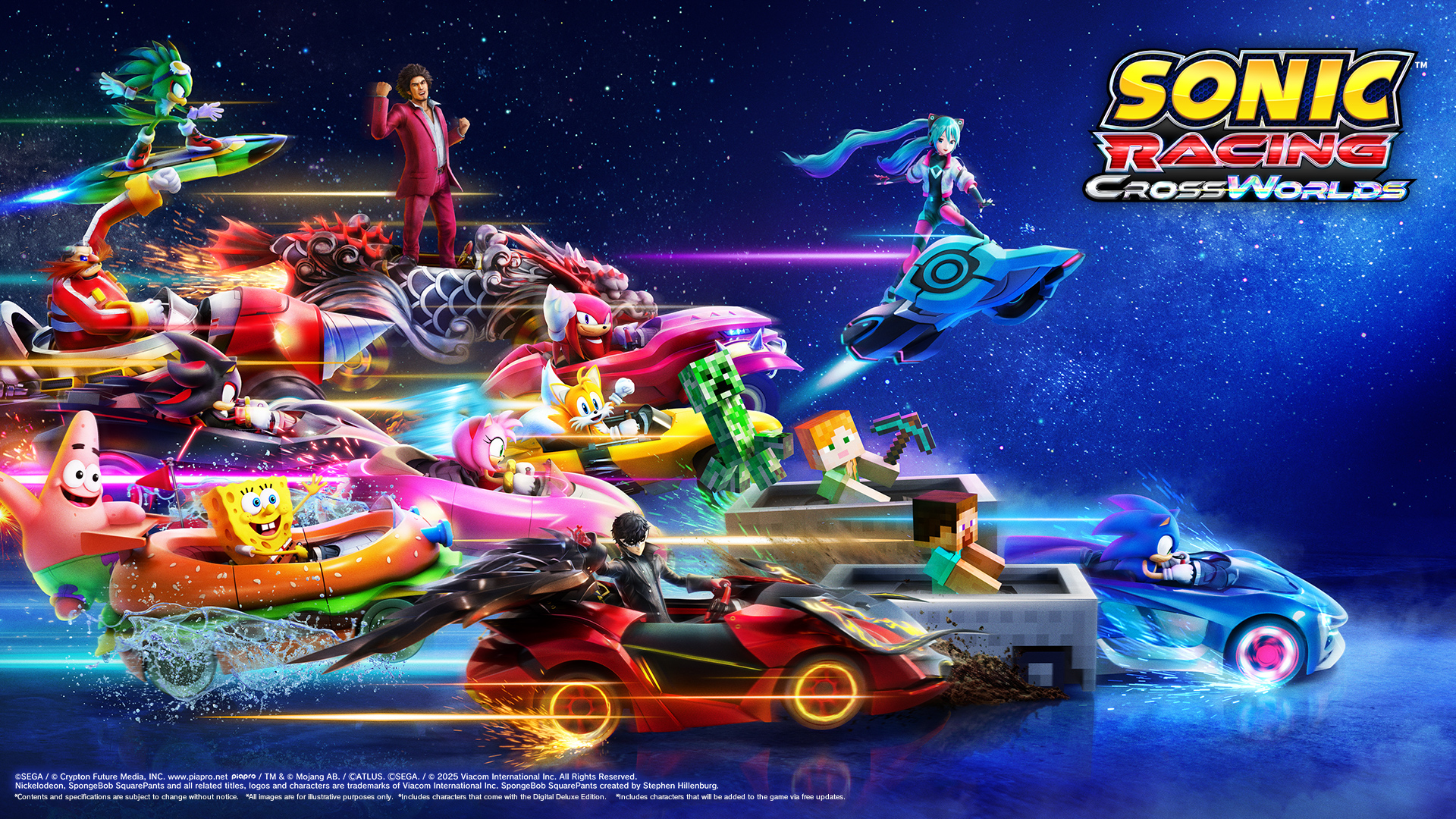 Sonic Racing: Crossworlds va a por todas y quiere ganarle en la curva a Nintendo con la promesa ...