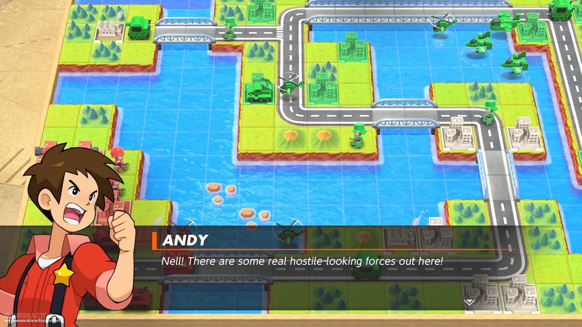 Advance Wars 1+2 incorpora editor de mapas y voces ¿en español?