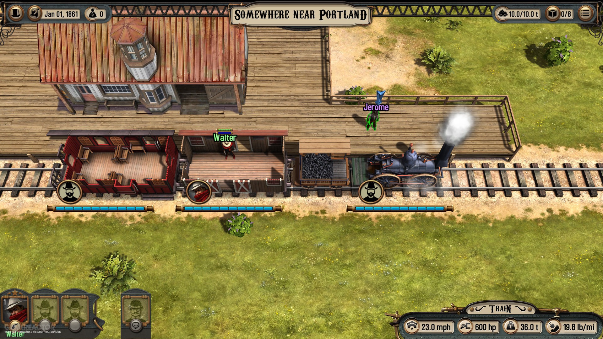Bounty Train - impresiones Avance - Gamereactor