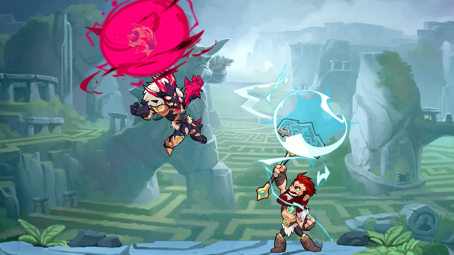 Brawlhalla ya pega en móviles, crossplay con consolas