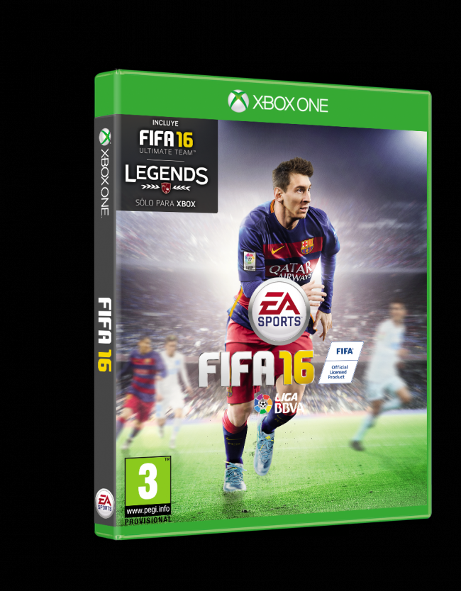 Messi y las otras estrellas de portada de FIFA 16