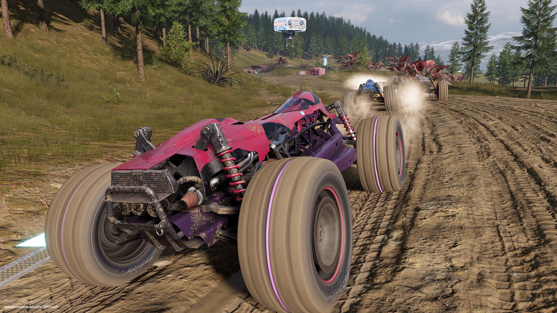 Hemos corrido con nuestro buggy por mundos alienígenas en Exocross, y ...