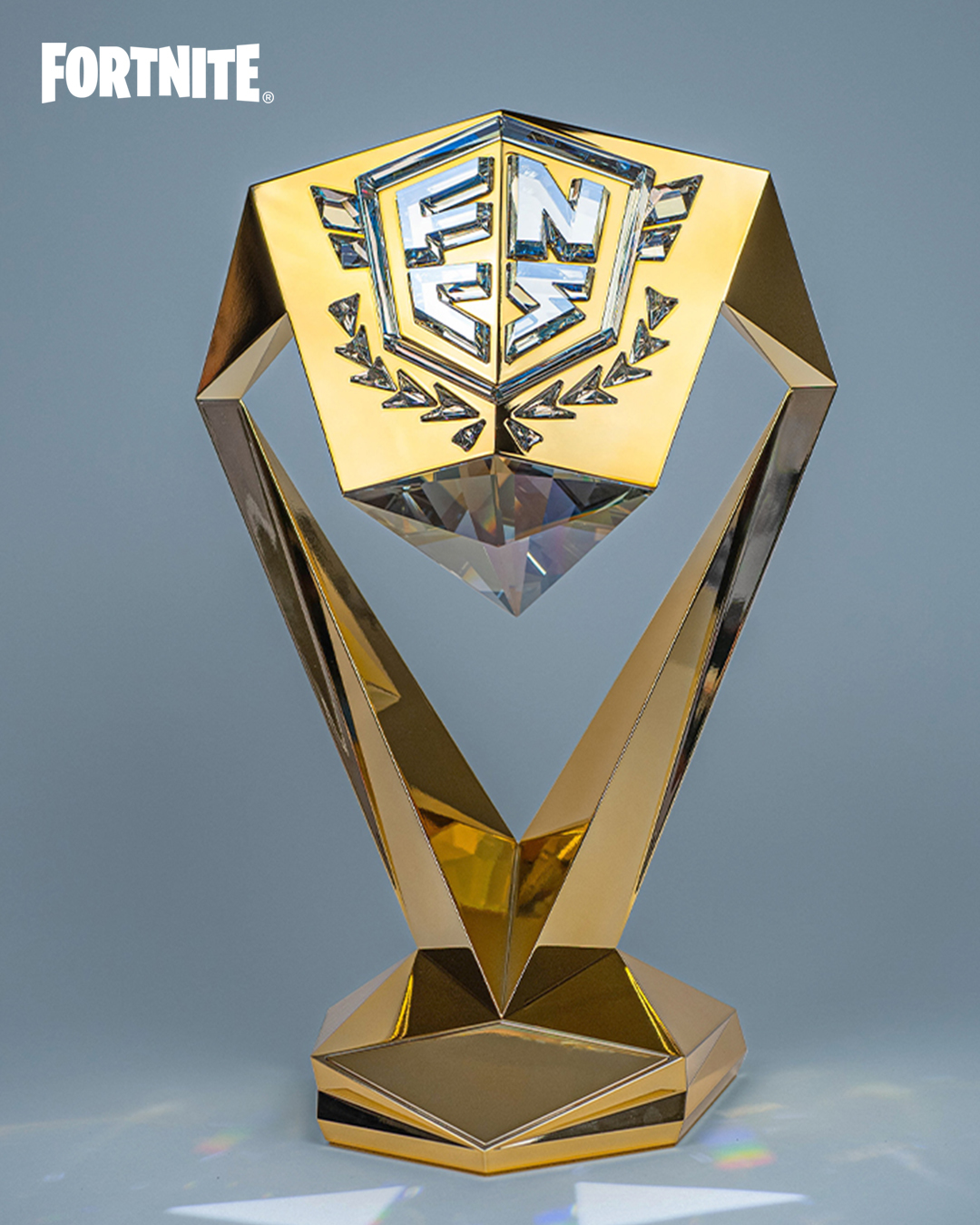 Fortnite El trofeo del Campeonato Mundial Championship Series 2023 ha sido fabricado por Swarovski