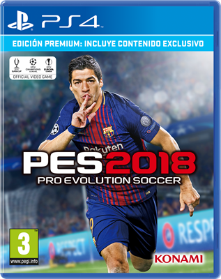 La portada de PES 2018 es para Luis Suárez