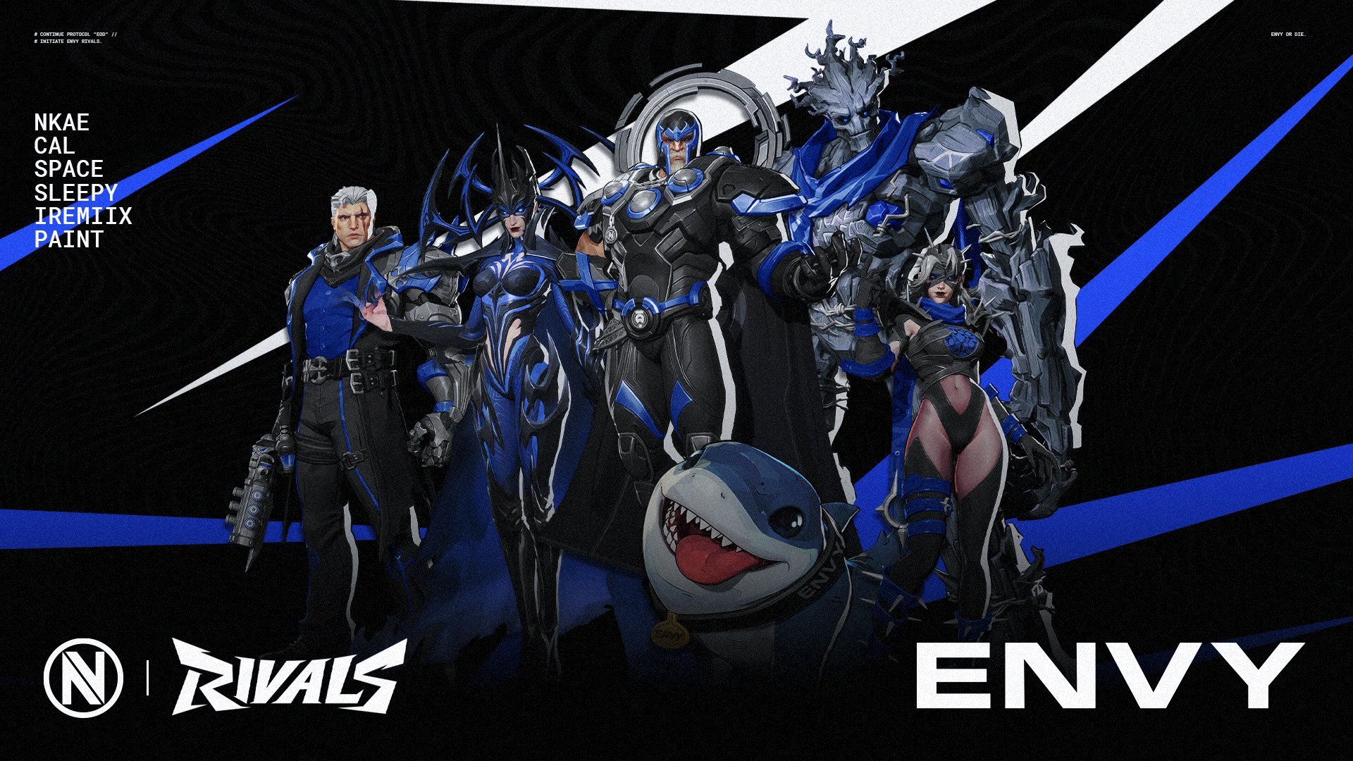 Team Envy ficha a un equipo inspirado en la Liga Overwatch Marvel Rivals