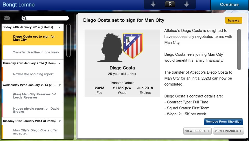 Football Manager Classic 2014 - Gamereactor España