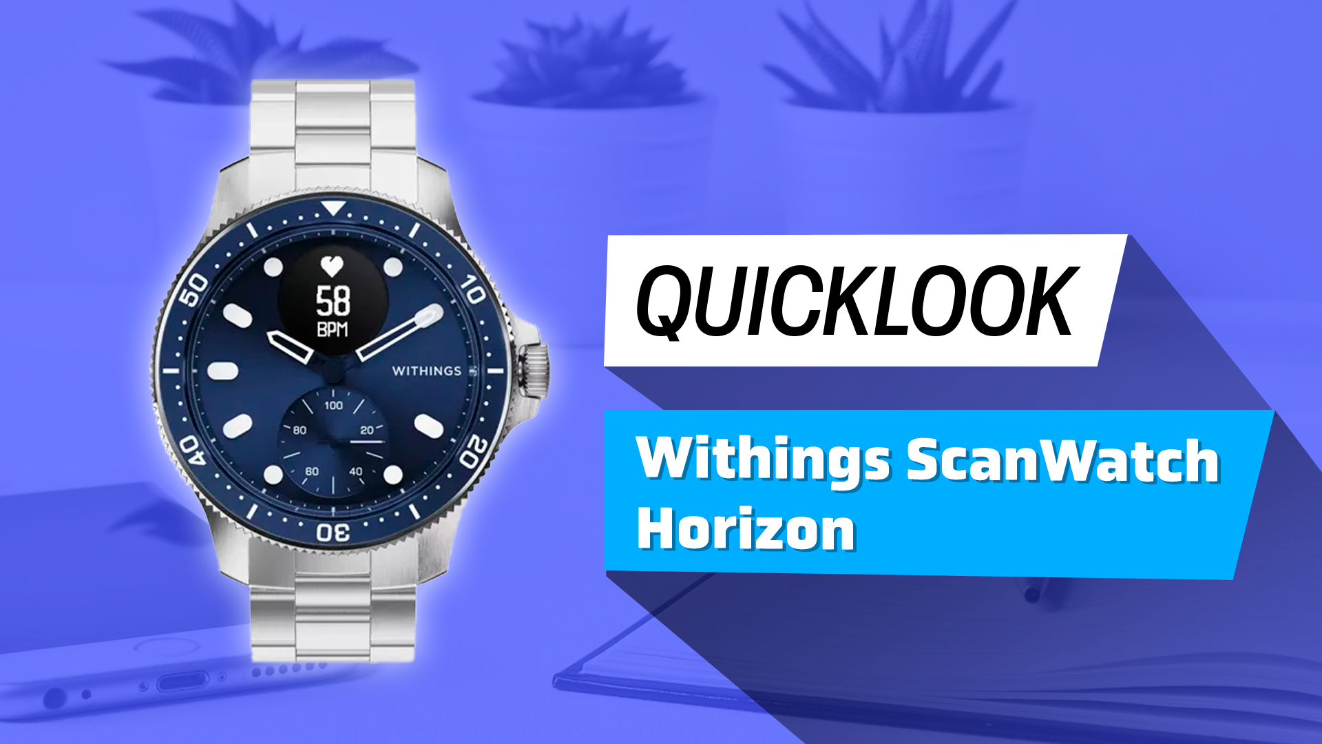 Withings Scan Watch Horizon es una alternativa elegante a tu Smartwatch ...