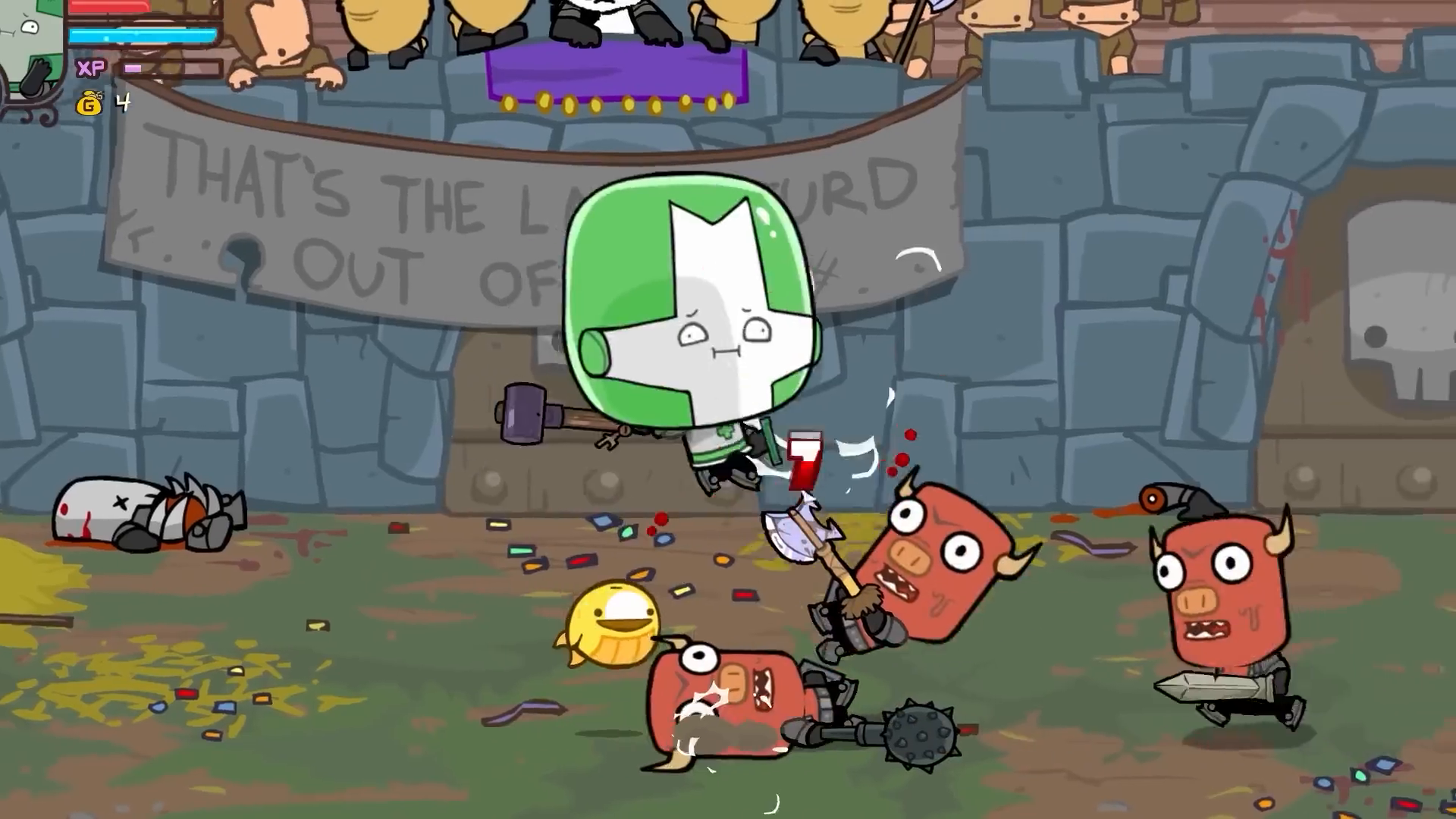 Castle Crashers estrena un nuevo DLC por primera vez desde 2012