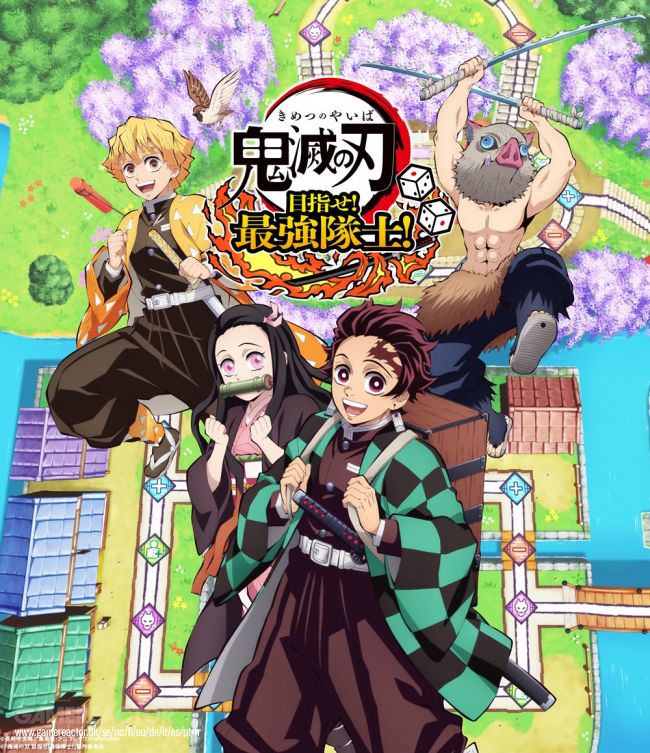 Lo nuevo de Demon Slayer para Switch en un juego estilo Mario party