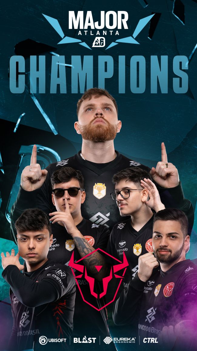 w7m esports son los campeones del Rainbow Six: Siege Atlanta Major