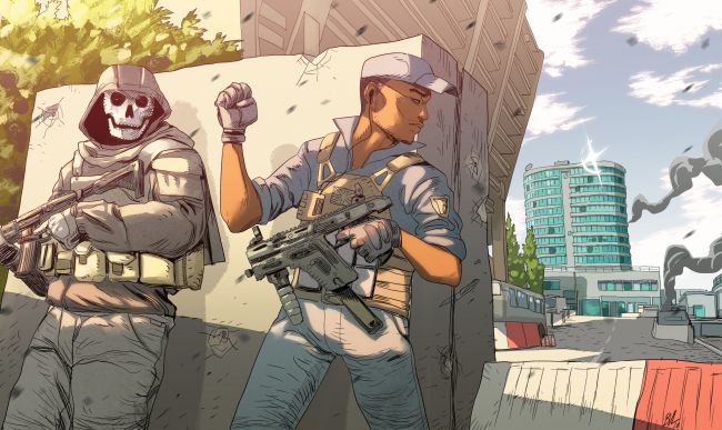 4 artistas italianos pintan Call of Duty: Warzone