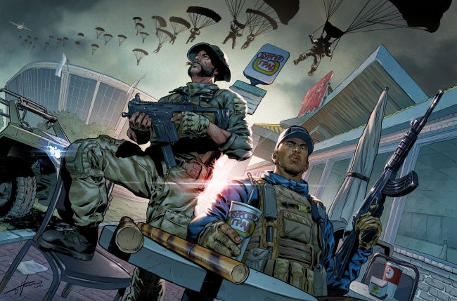 4 artistas italianos pintan Call of Duty: Warzone