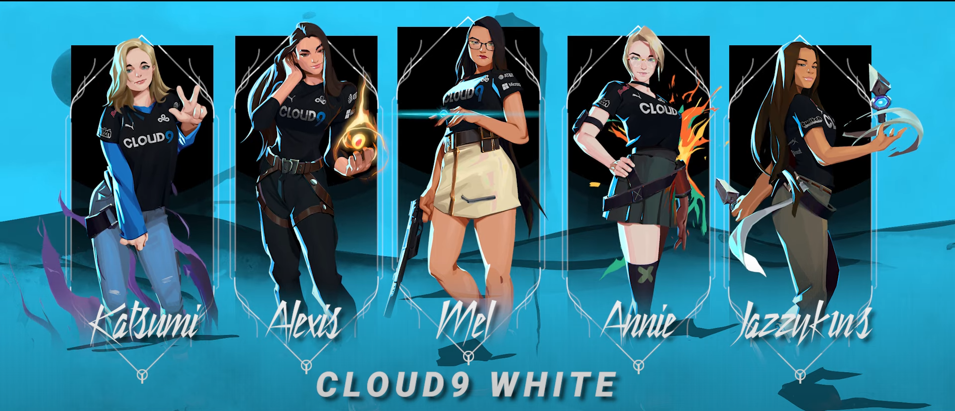 Cloud9 sign all-female Valorant roster