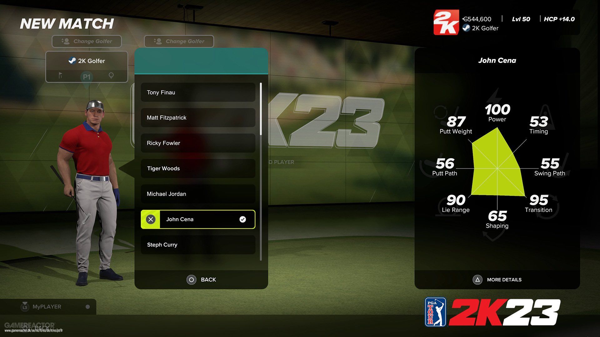 John Cena Quits Wrestling And Goes Golf On PGA Tour 2K23