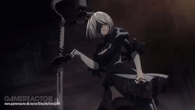 Primer Vistazo A 2b En El Anime De Nier Automata