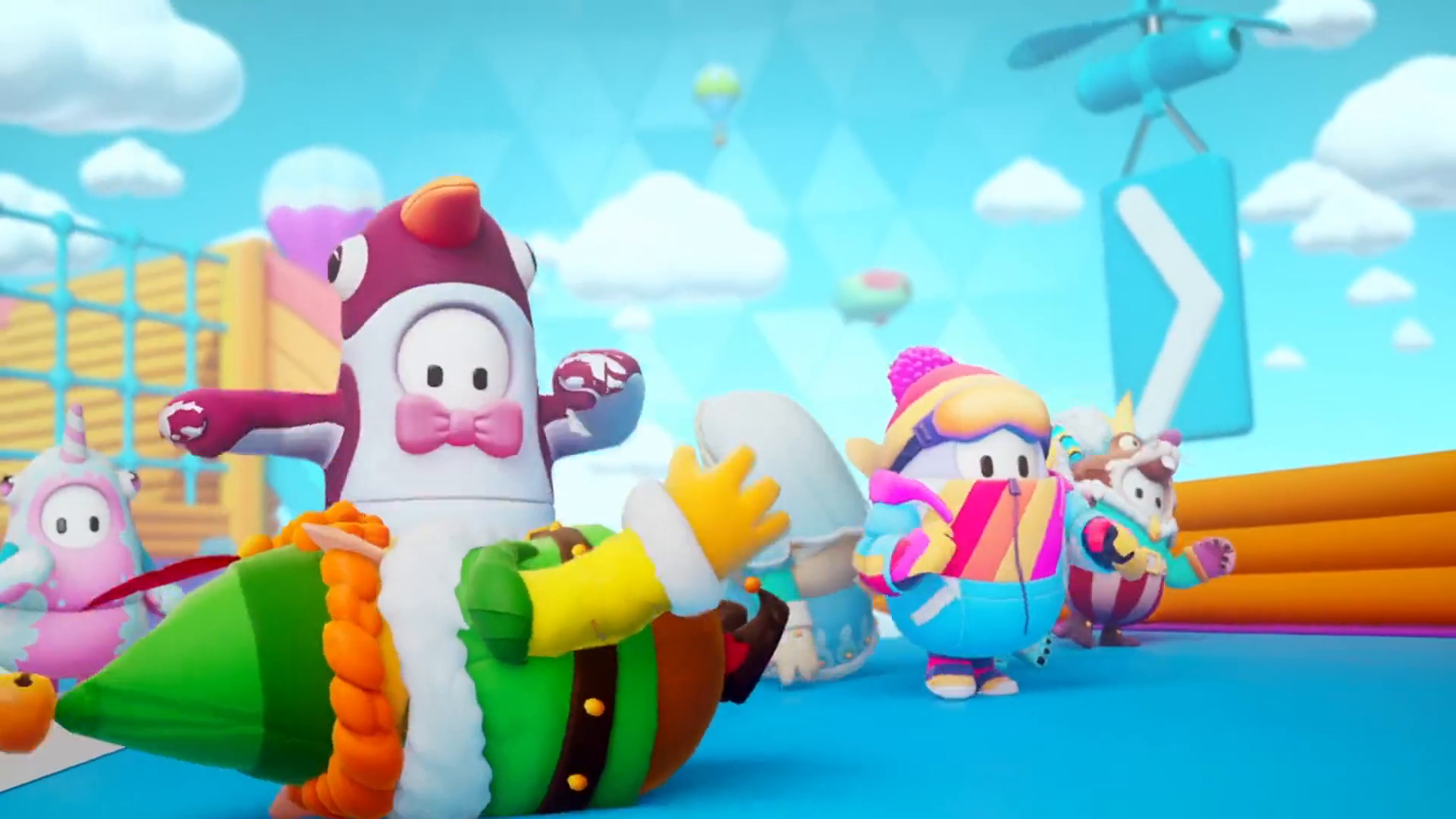 Los 7 nuevos niveles y minijuegos de Fall Guys Season 3