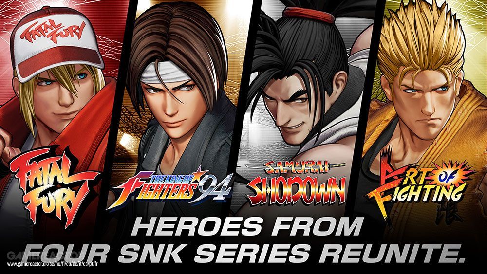 King of Fighters XV recibe al Team Samurai el 4 de octubre