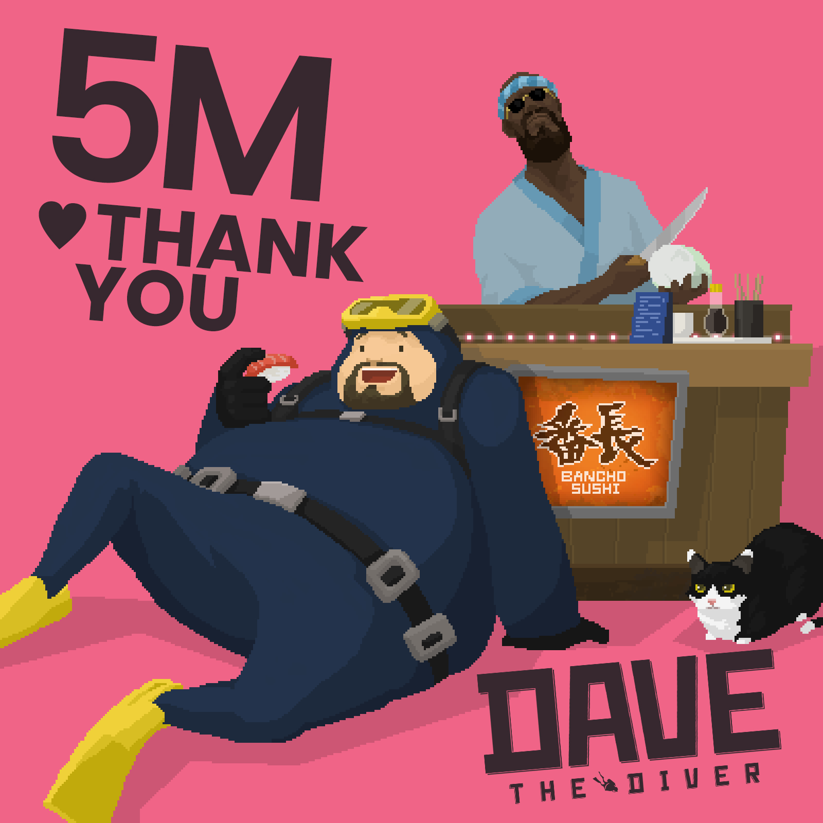 El bueno de Dave the Diver se ha llevado ya a más de cinco millones de ...