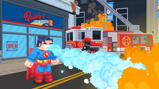 Superman llega a Minecraft en un nuevo contenido