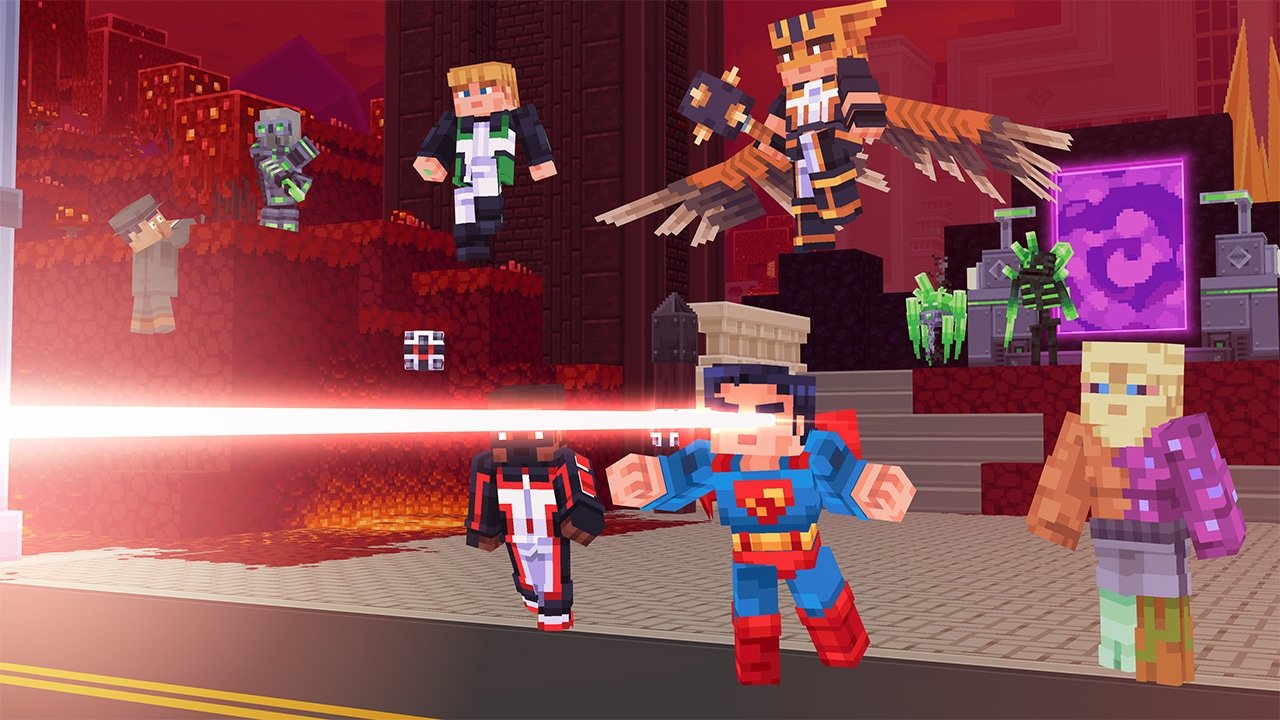 Superman llega a Minecraft en un nuevo contenido