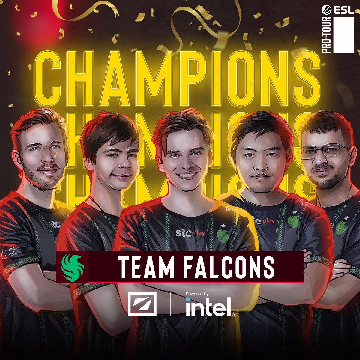 El equipo Falcons se corona vencedor de la 23ª temporada de la DreamLeague