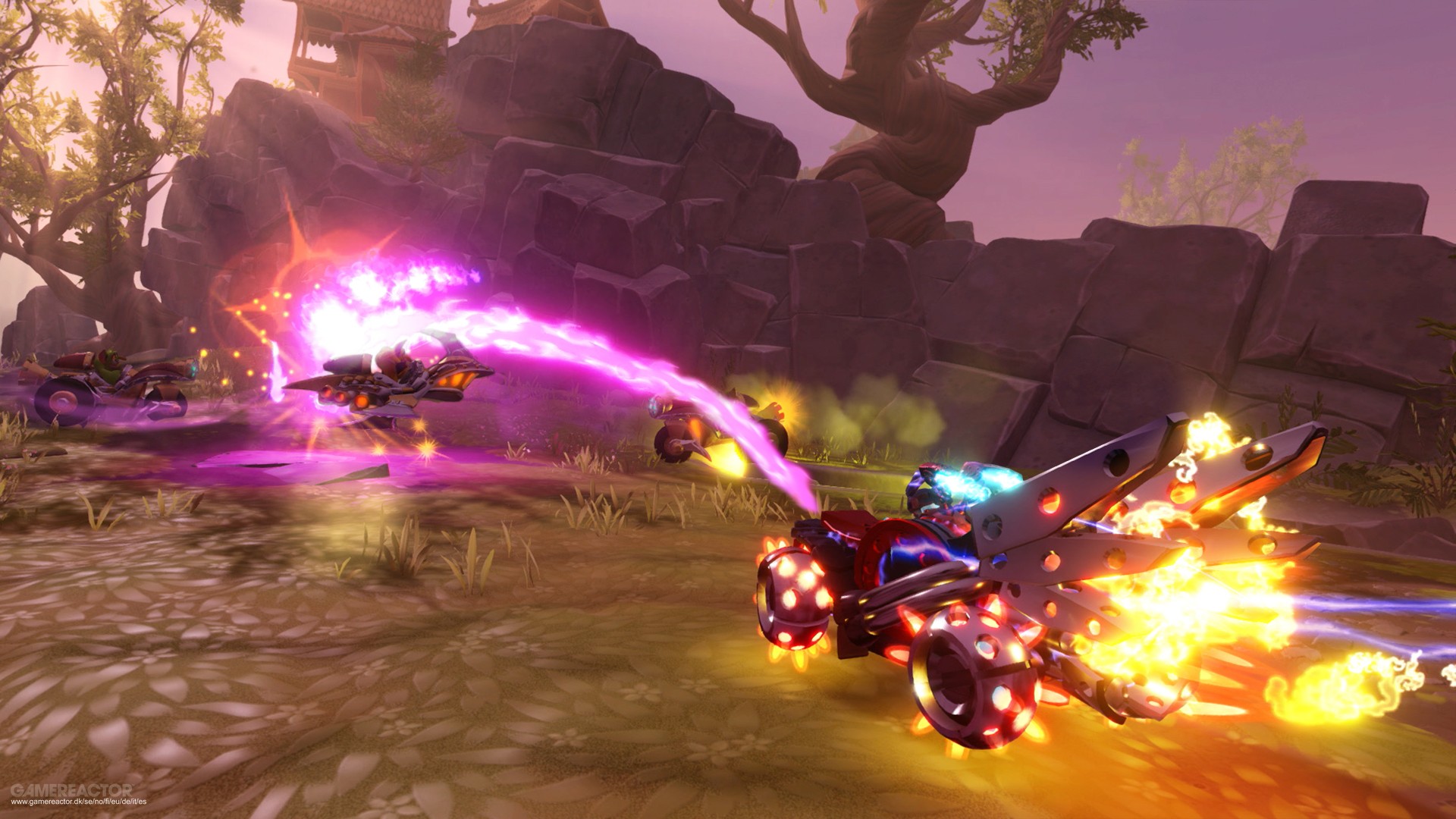 Entrevista y gameplay: Skylanders Superchargers, muñecos y carreras de ...
