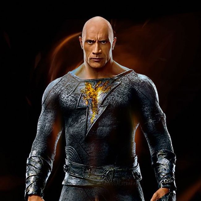 Así luce Dwayne Johnson como Black Adam