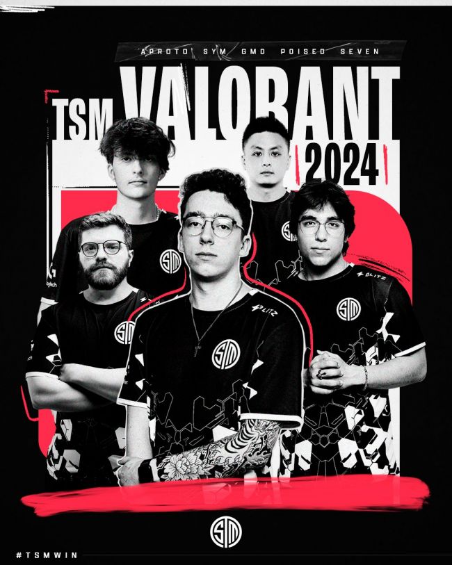 TSM anuncia su nueva lista Valorant