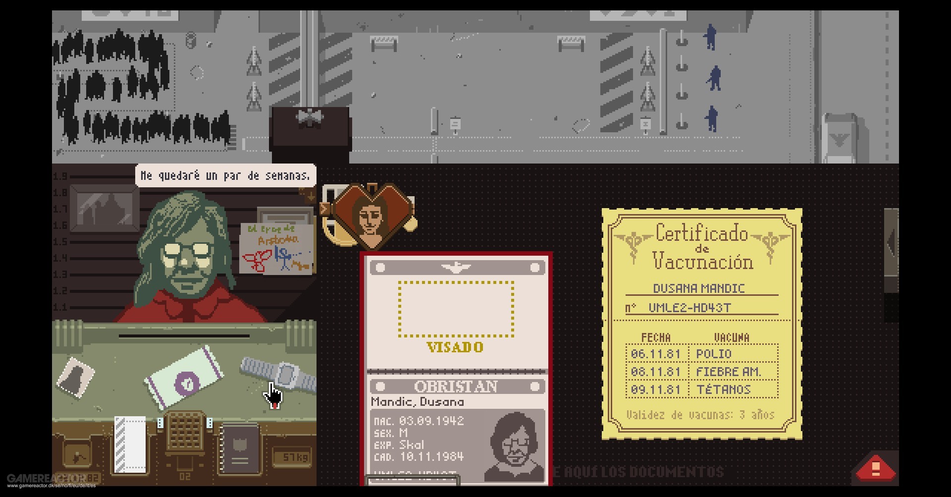 Papers, Please: conexión española