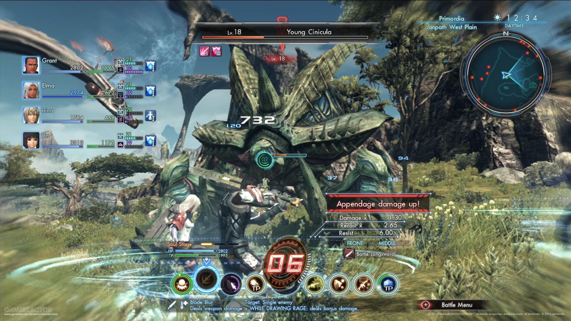 Xenoblade Chronicles X - impresión final Avance - Gamereactor