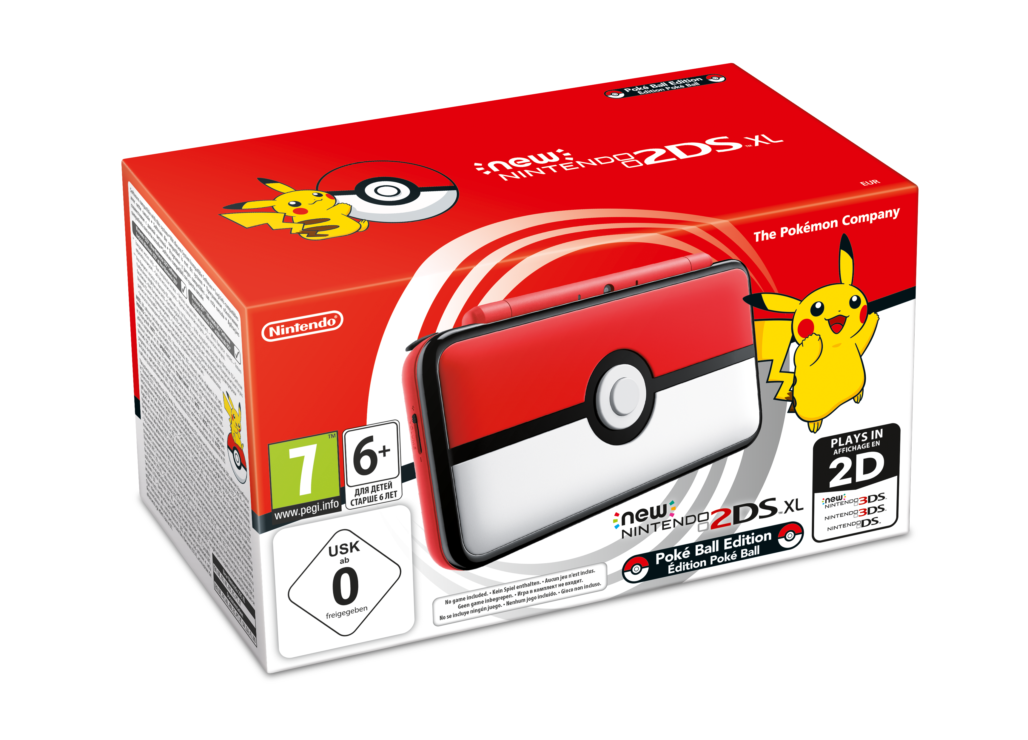 Anunciada la New Nintendo 2DS XL Edición Pokéball
