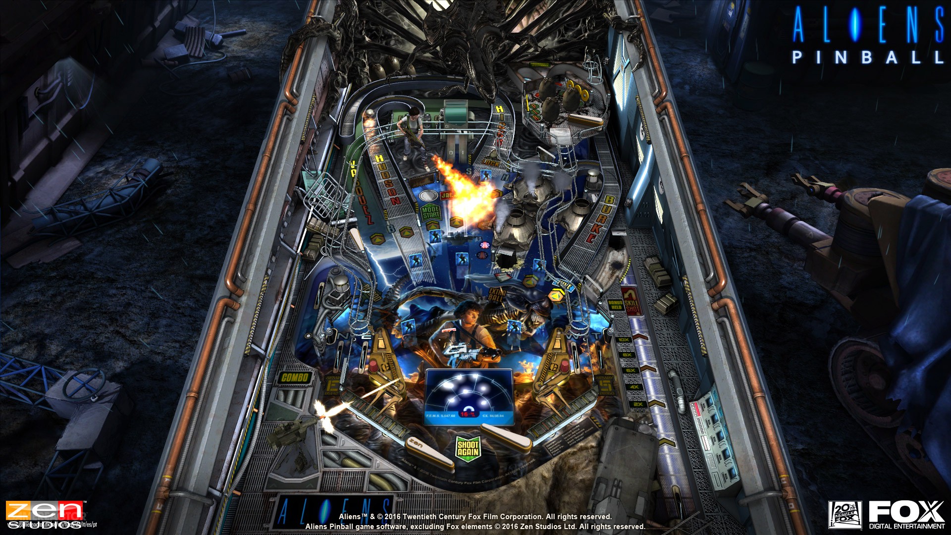 Primer tráiler: Aliens vs. Pinball aterriza en dos semanas