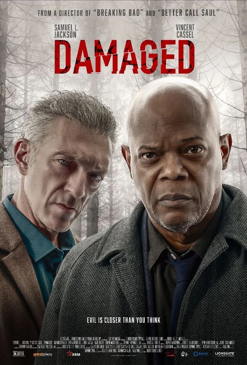 Samuel L. Jackson y Vincent Cassel estrenan Damaged, en cines el 12 de ...