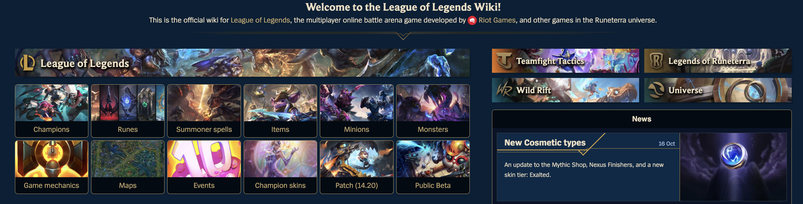 Todo el lore oficial y revisado de League of Legends está disponible ...