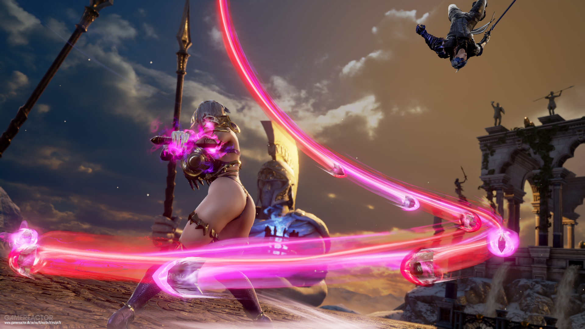 Ivy y Zasalamel presentan armas en Soul Calibur VI