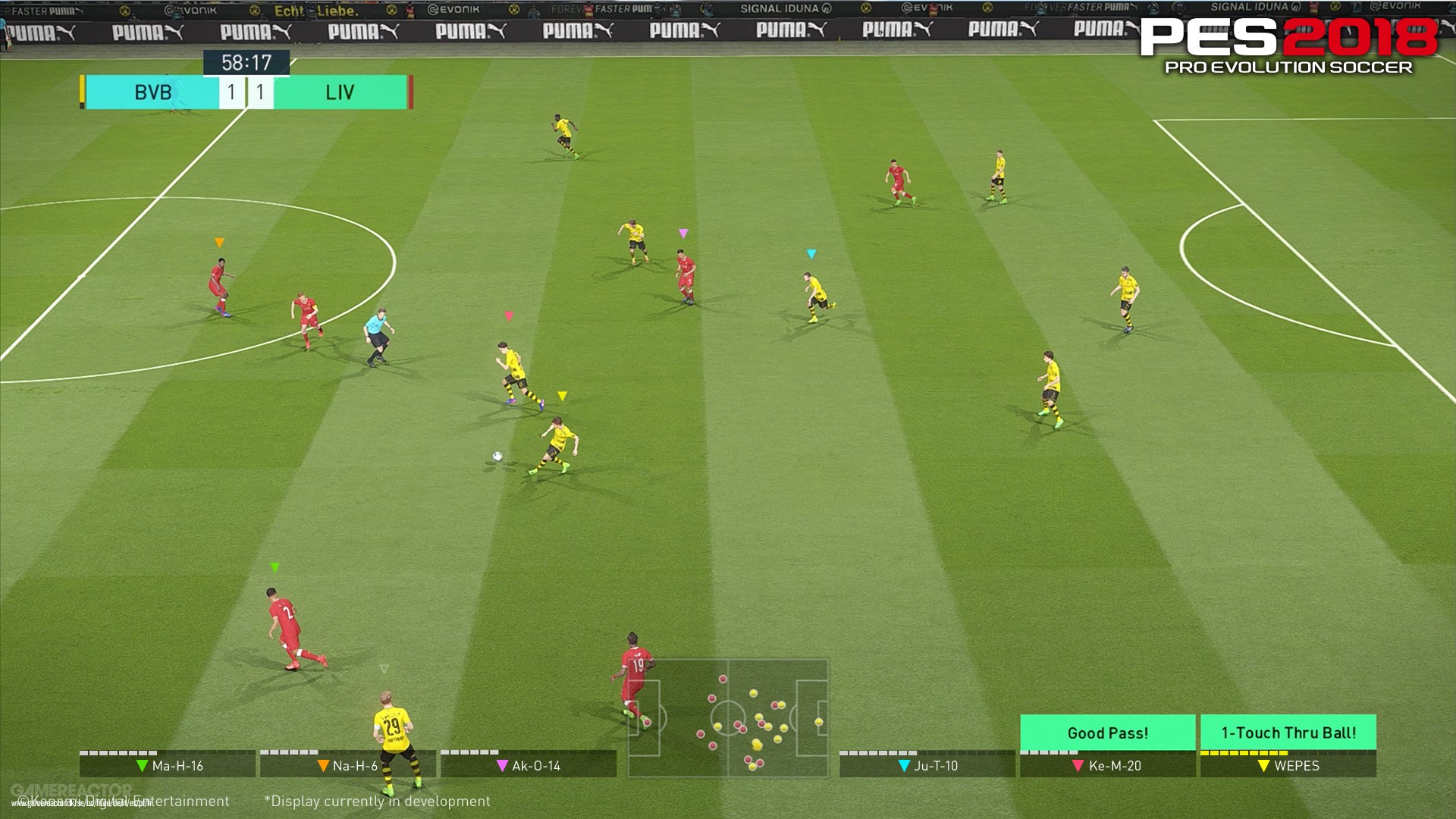Pro Evolution Soccer 2018 - primeras impresiones Avance - Gamereactor