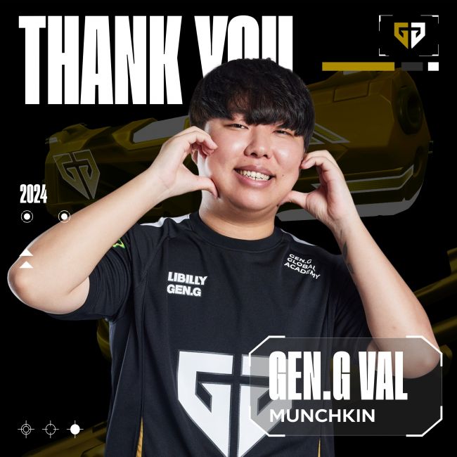 Gen.G Esports despide a tres miembros de su equipo Valorant