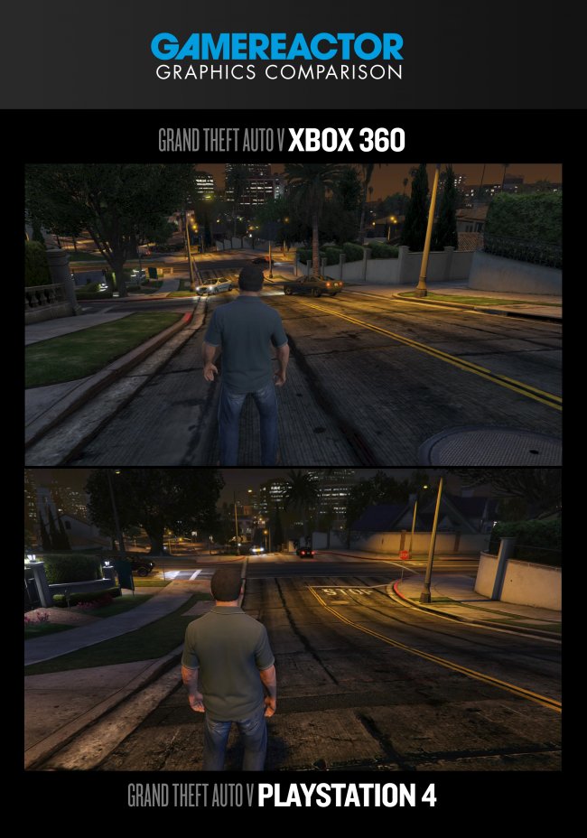 Comparativa gráficos GTA V: PS4 vs Xbox 360