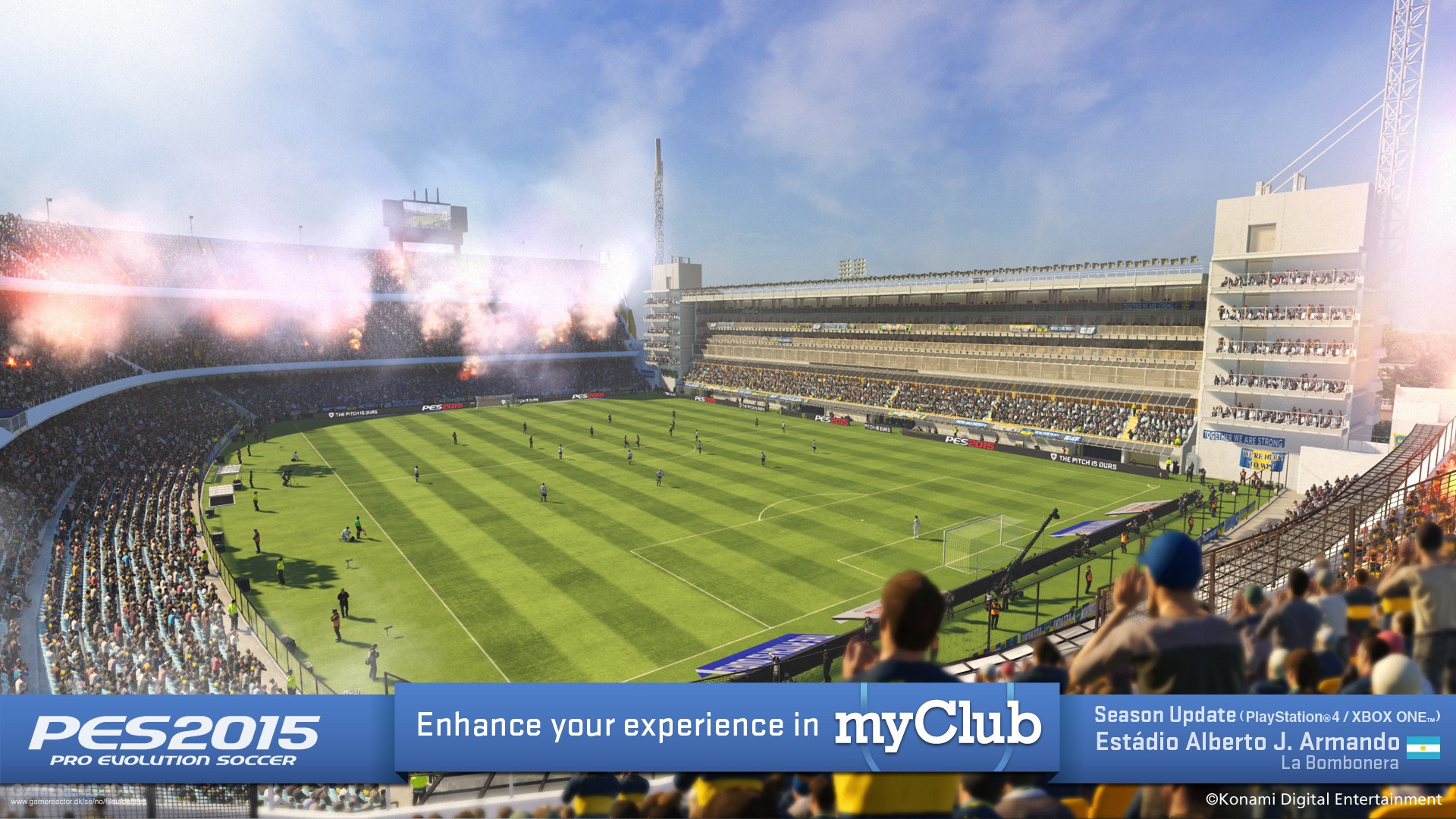 Mejores gráficos en PES 2015 con nueva actualización