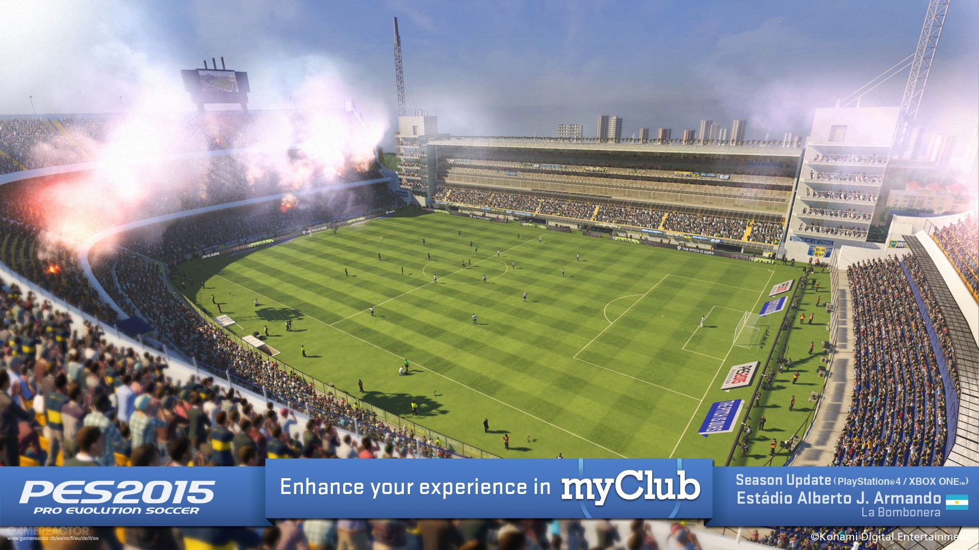 Mejores gráficos en PES 2015 con nueva actualización