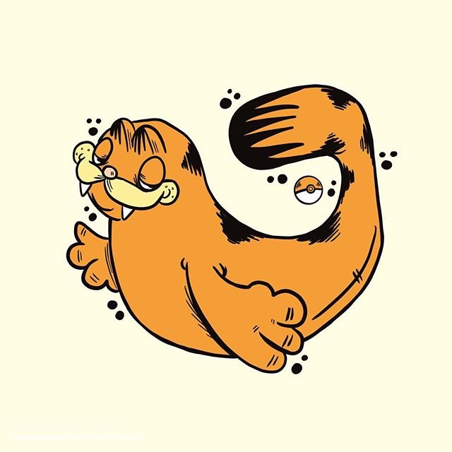 Garfield se convierte en 151 Pokémon, los Garfémons