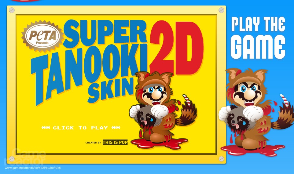 Juega al Mario mata-Tanookis