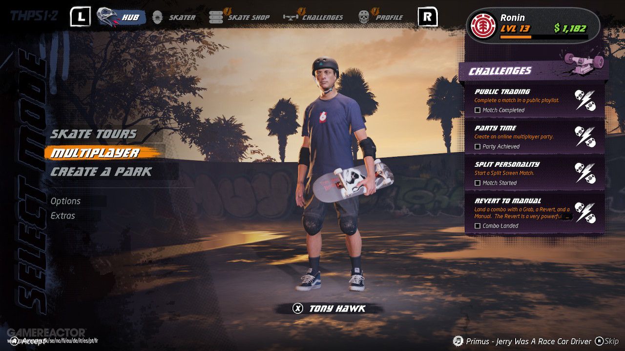 Tony Hawk habla sobre los remakes desechados de THPS 3 y 4 tras la ...