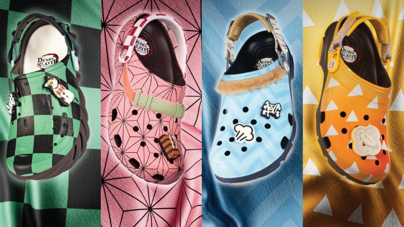 Echa un vistazo a esta nueva colección Demon Slayer x Crocs