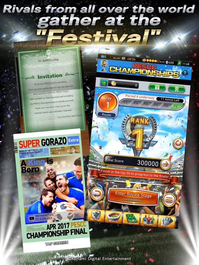 Konami lanza PES Card Collection para iPhone y Android