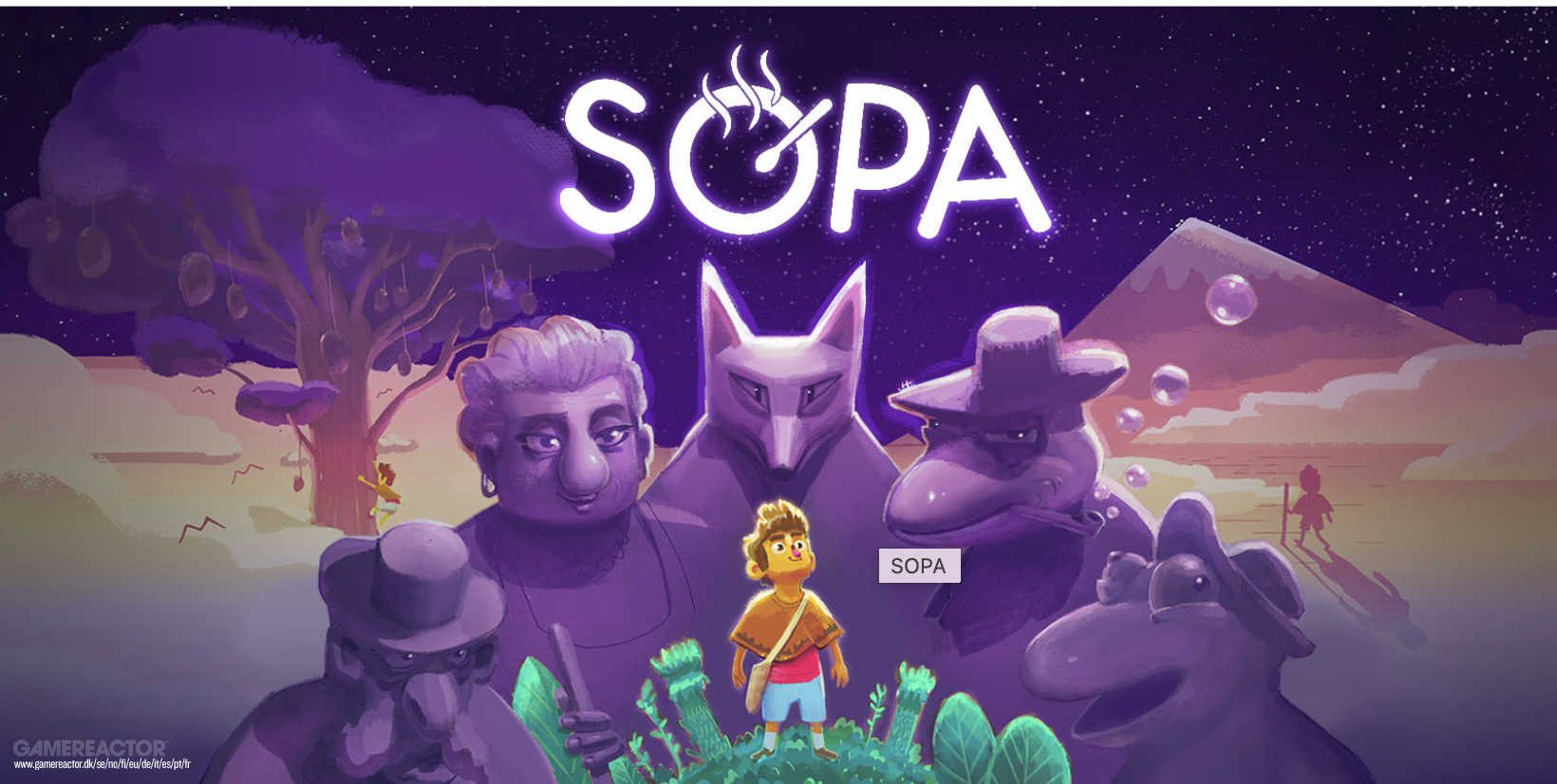 Sopa, una preciosa aventura con personajes fantásticos desarrollada en ...